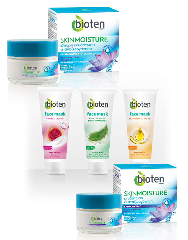 To Bioten φροντίζει το πρόσωπο μας με νέες κρέμες για ημέρα και νύχτα ...