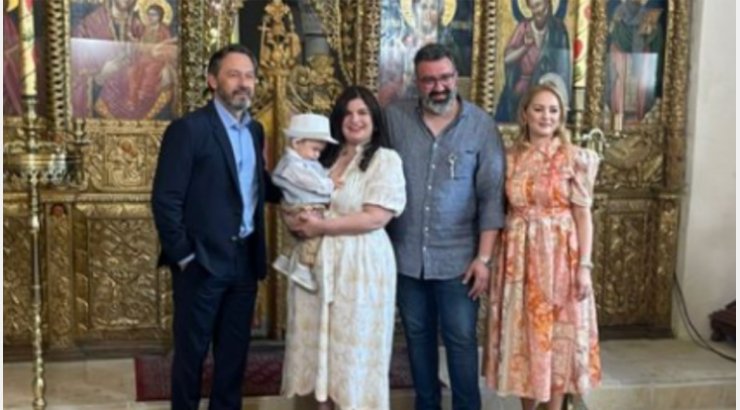 Μαρίνα Βρόντη: Βάφτισε τον γιο της, Στέφανο [εικόνες] | Ι LOVE STYLE