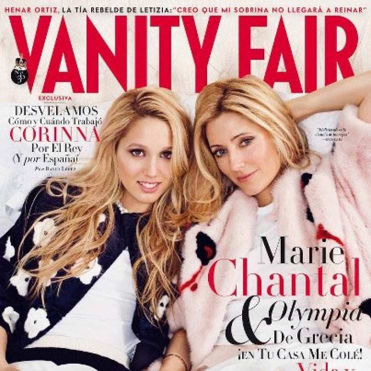 H Marie Chantal φωτογραφίζεται για το Vanity Fair με την κόρη της | Ι ...