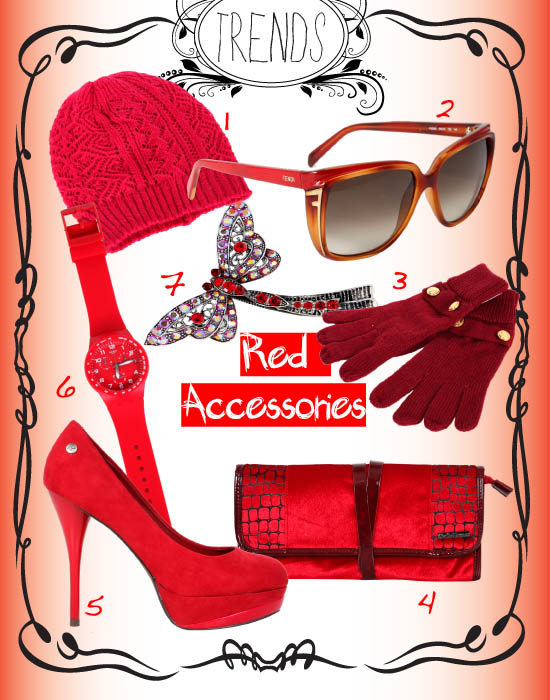 Red accessories | Ι LOVE STYLE